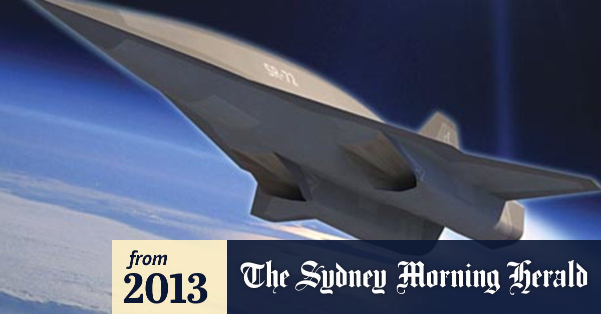 US reveals plans for world's fastest spy plane
