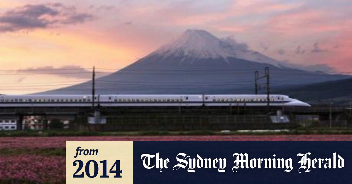High speed rail: Japanese bid to bring us into the game
