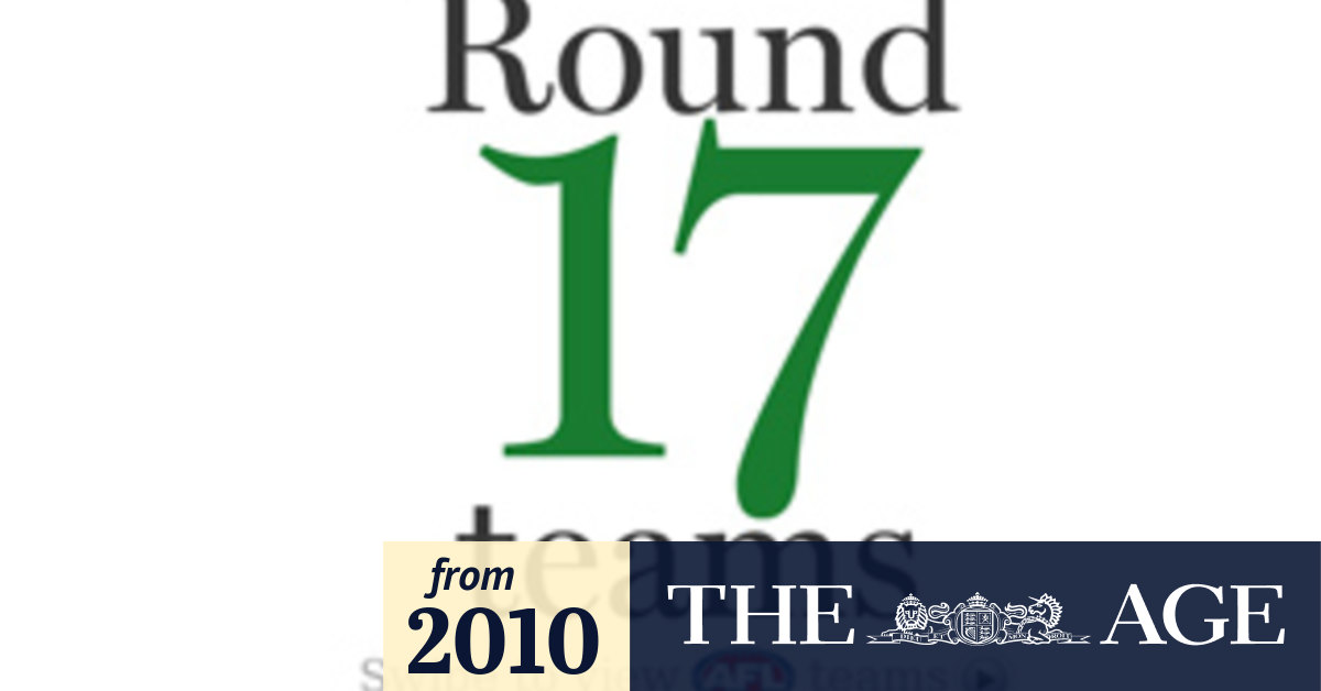 AFL Round 17 Team Selections