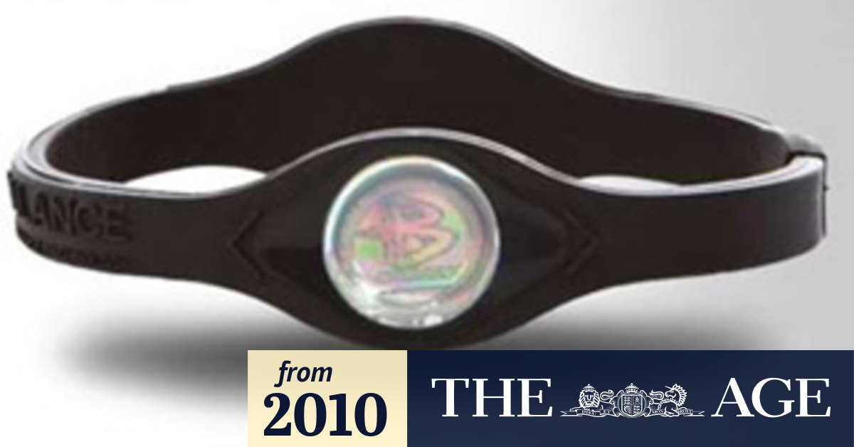 Power Balance bracelets exposed as a sham