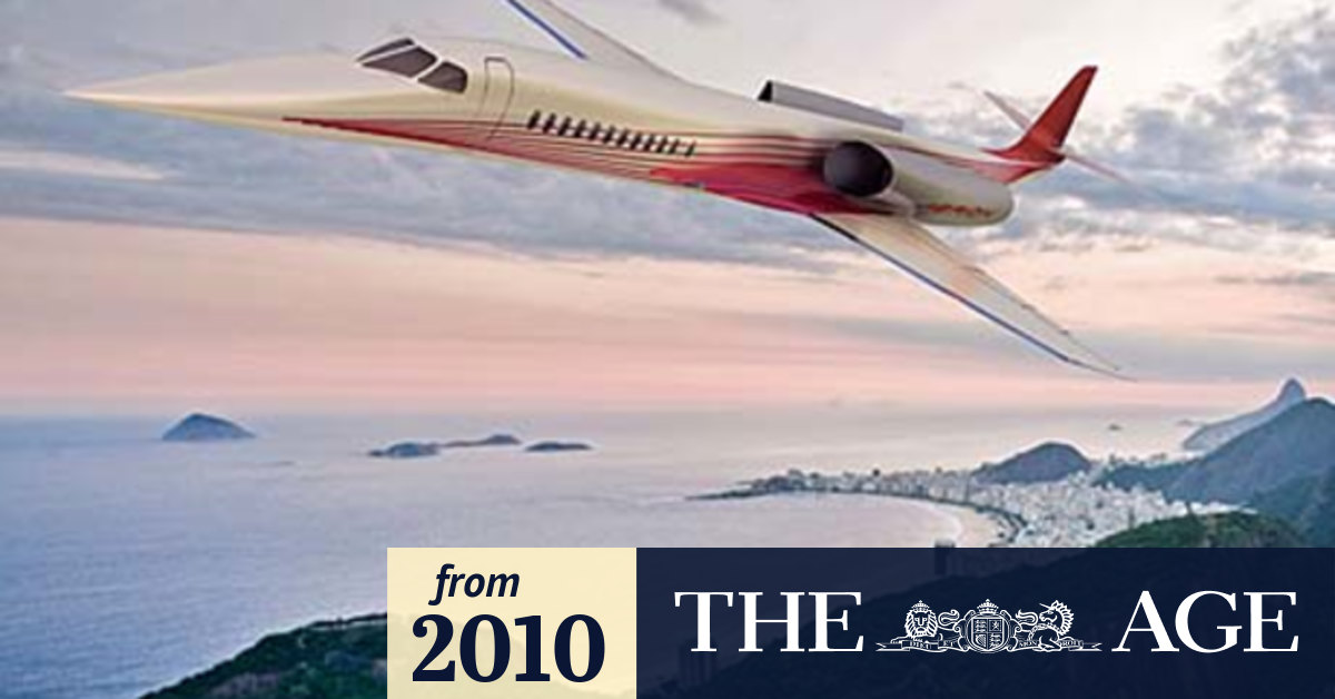 Executive jet has supersonic ambitions