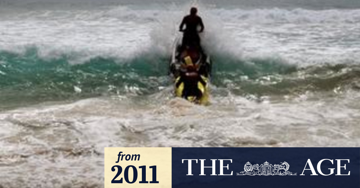 Jet ski fall injures girl