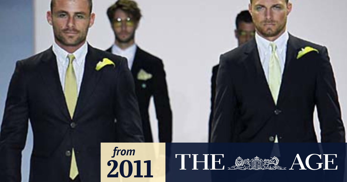Slick suits: what's in this season