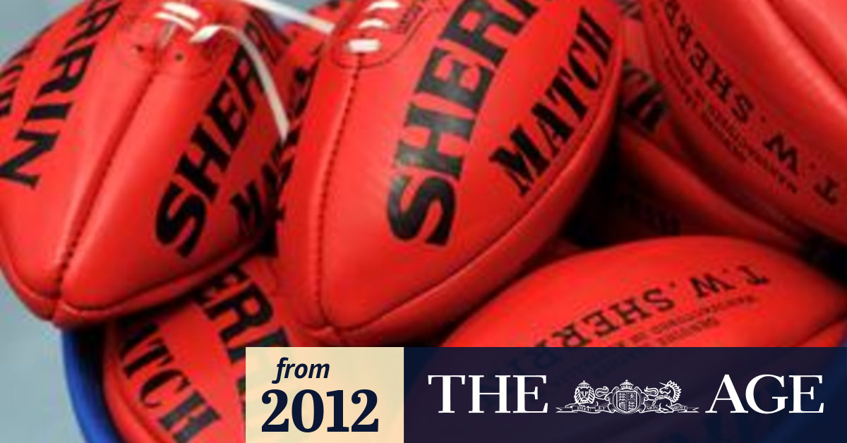 New Sherrin football factory.