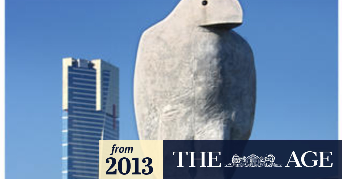 Bunjil sculpture set to keep Docklands perch