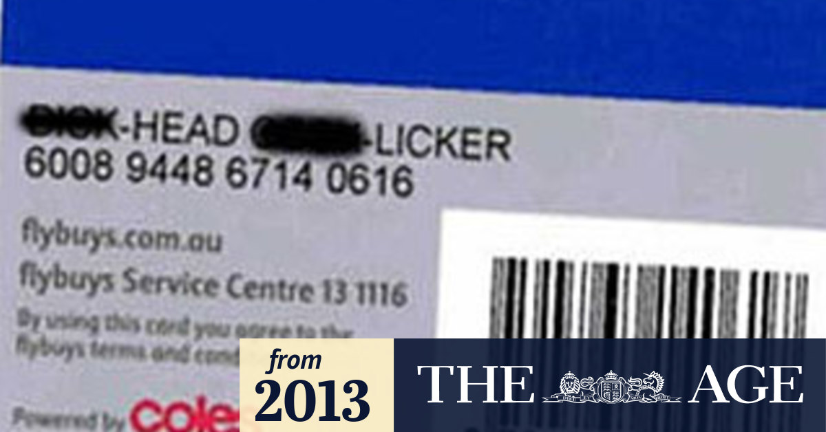 Dear Mr D***head, your Flybuys card is ready