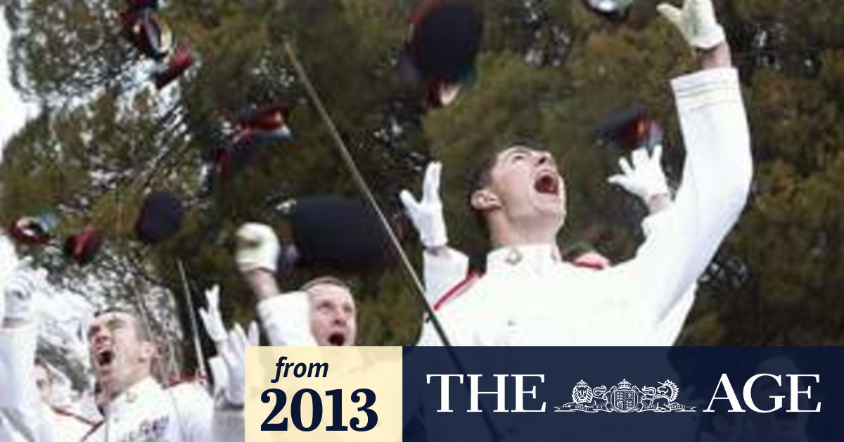 Royal Military College Duntroon graduation 2013