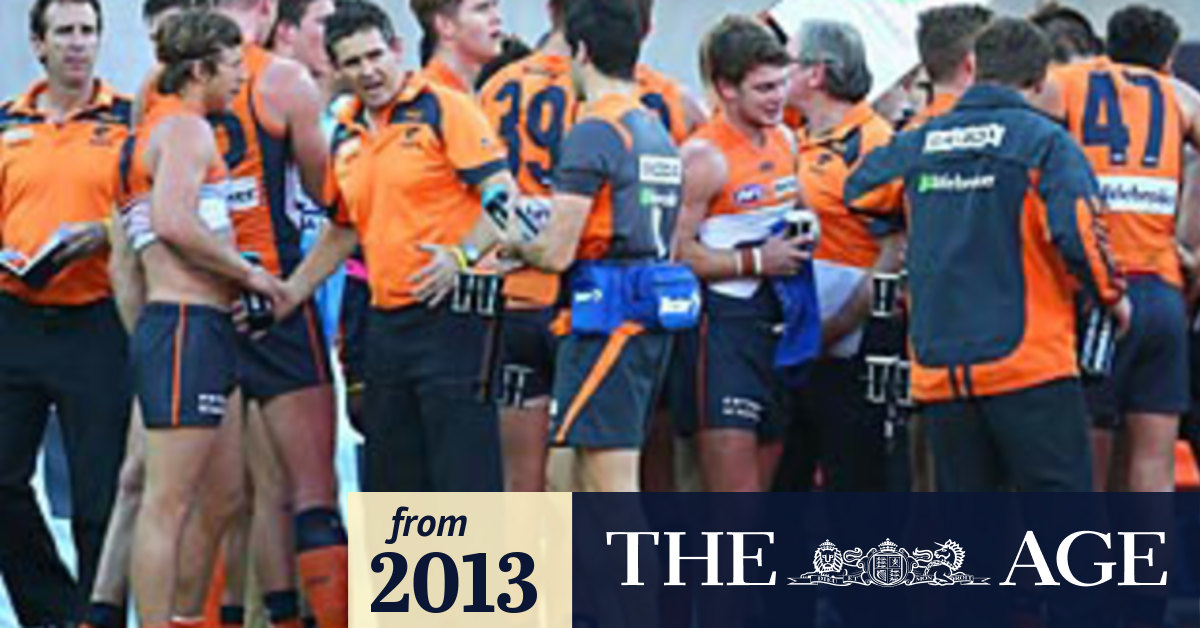 Giants fighting against blow-outs