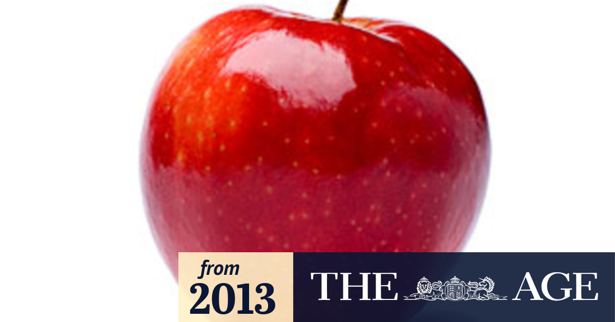 Seven apples in seven days