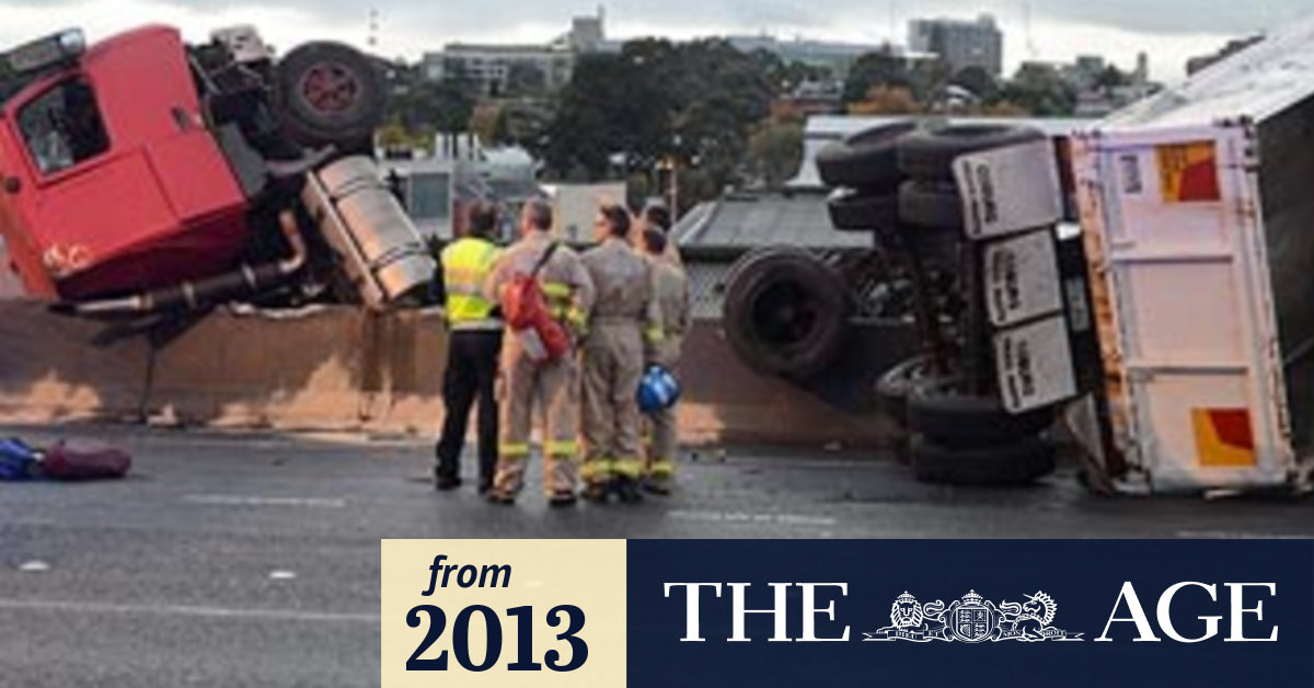 Bolte Bridge crash evidence of need for east-west link, says Napthine