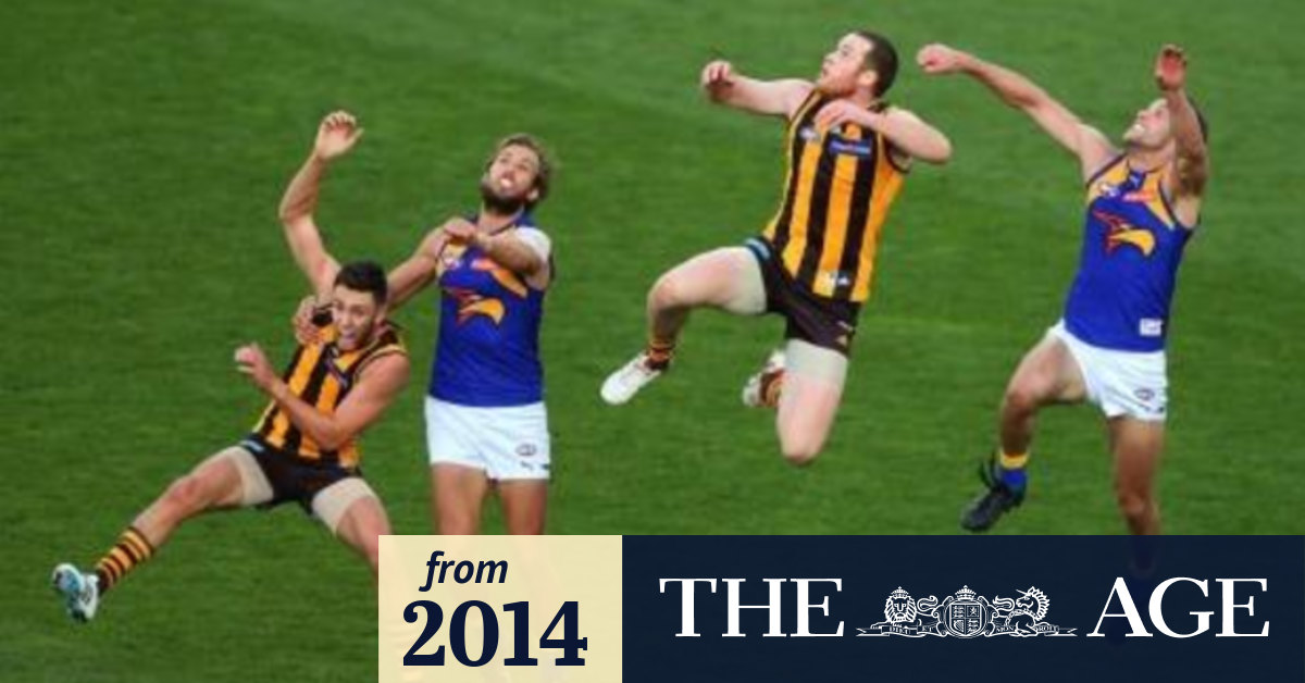 Jarryd Roughead kicks eight as Hawthorn overwhelms West Coast