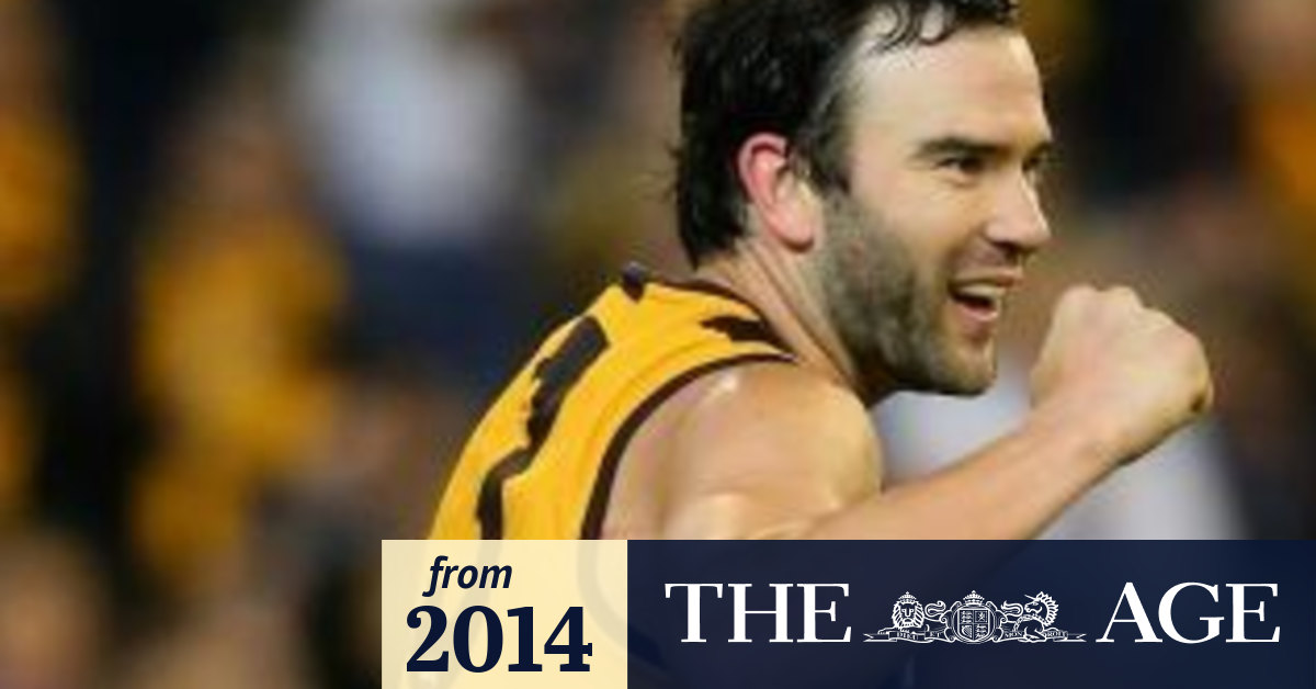 Jordan Lewis wins his first Peter Crimmins Medal as premier Hawthorn's ...