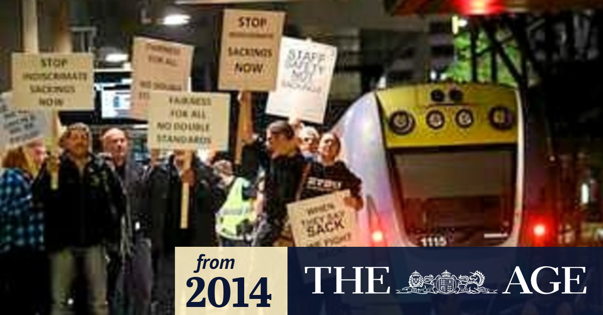 Protesters block trains at Southern Cross station