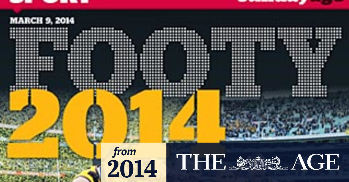 Footy 2014 magazine FREE in The Sunday Age