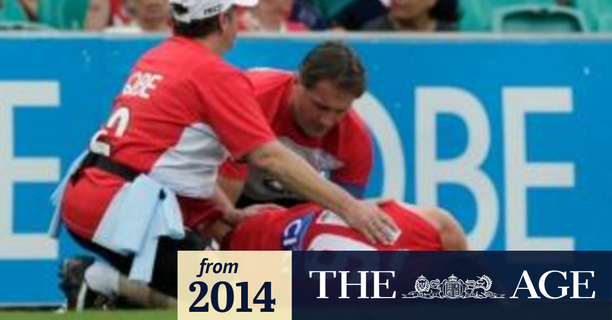 Sydney's Gary Rohan gets moving again