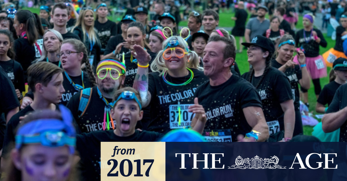 The Color Run Night Melbourne