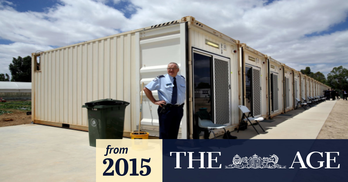 Shipping containers at Dhurringile prison sit empty after prison ...