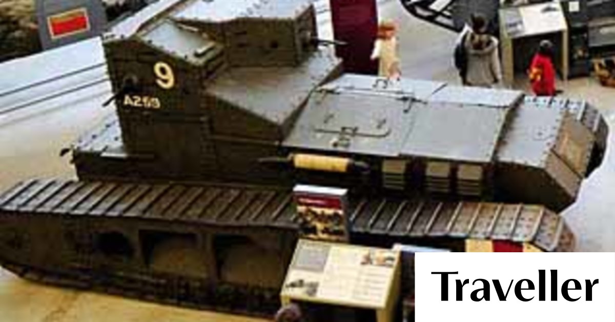 In tanks and trenches