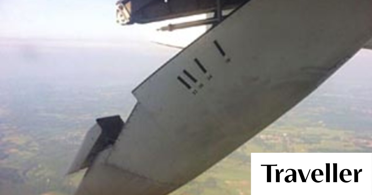 Part of plane's wing falls off during CityJet flight from London to ...