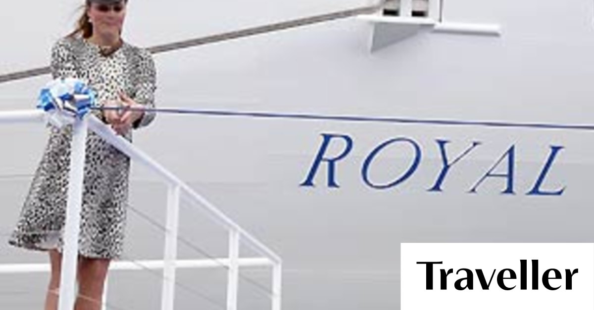 Princess Kate launches 'The Royal Princess' ship