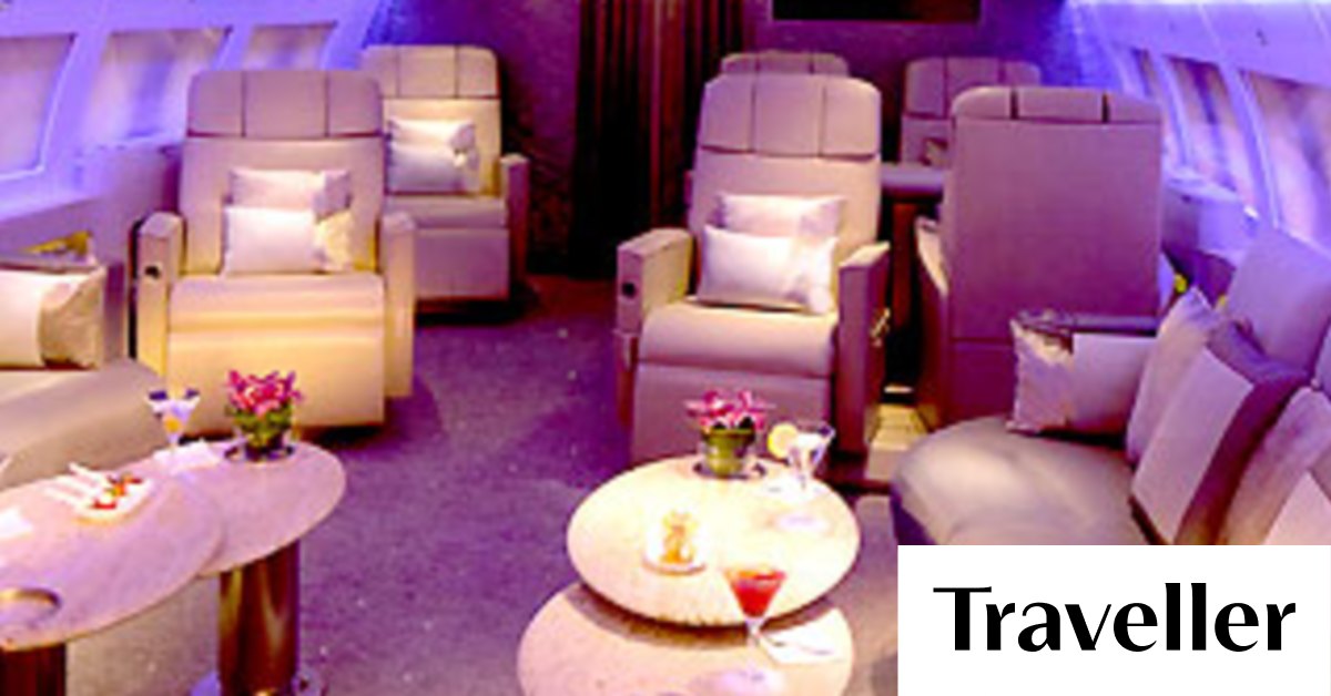 Inside the Emirates private jet