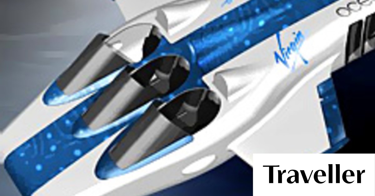 The Necker Nymph: Richard Branson unveils new plaything