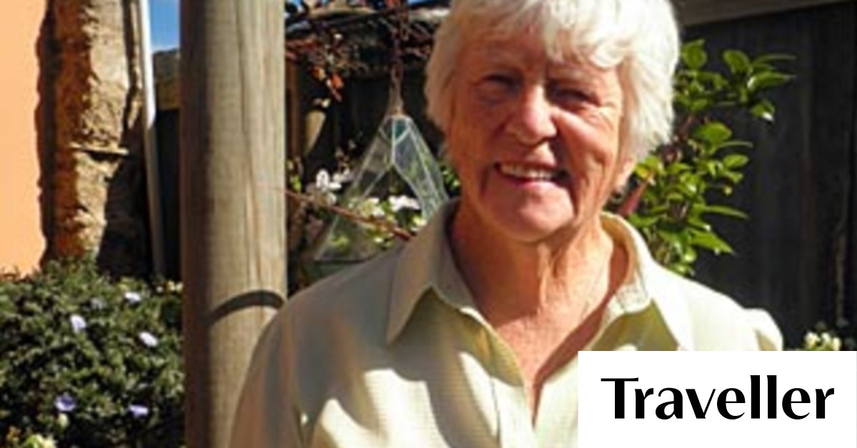 Frequent flyer: Elaine Mortimer