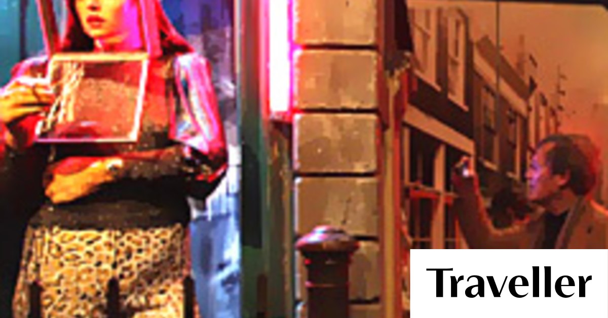 Prostitutes on display in London