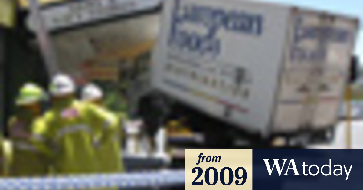 Mayhem outside the Army Surplus store in Perth.