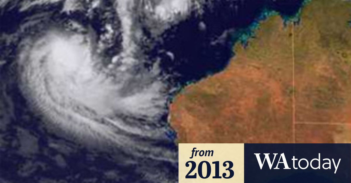 Severe cyclone Victoria off WA coast
