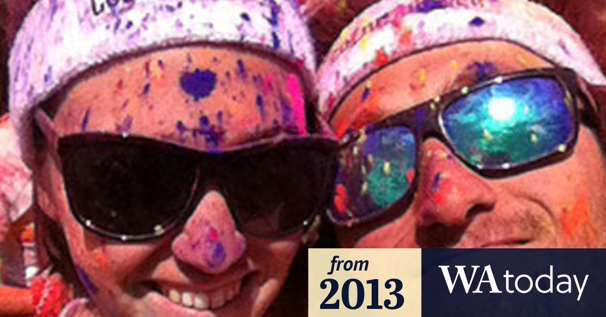 Colour run fun in Perth
