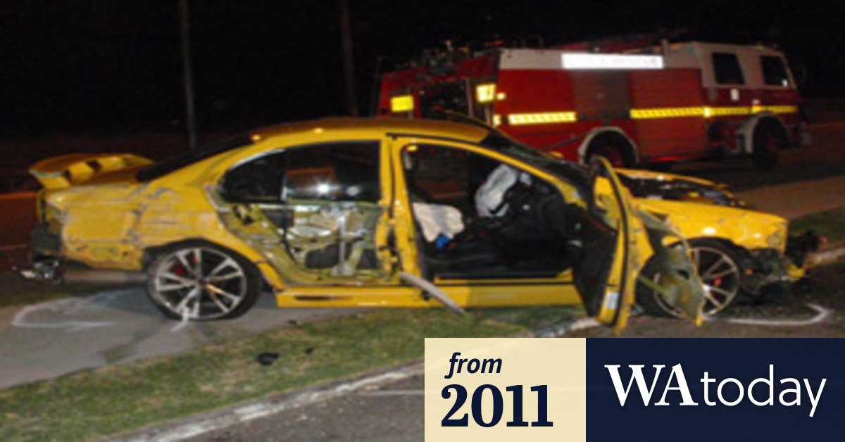 P-plater crashes $40,000 car into shops