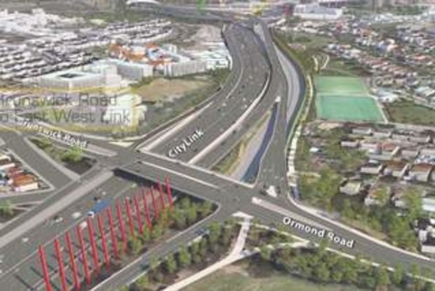 Artist's impressions of the East West Link