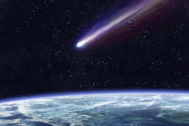 Comet, meteor strikes can kick-start life