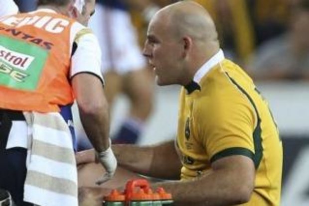 Stephen Moore injury the only downer for Ewen McKenzie in Wallabies romp