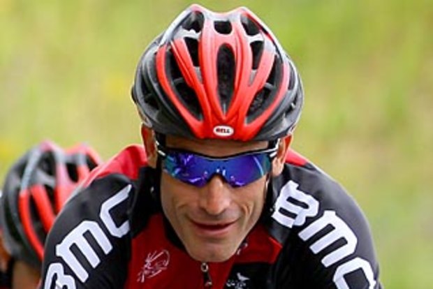Hincapie bats for Lance