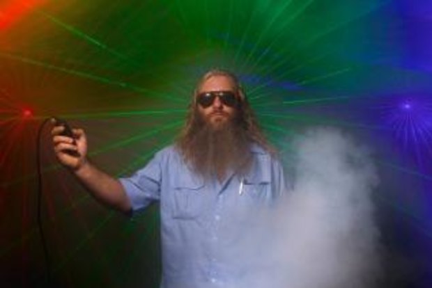 Listen with a laser beam: Robin Fox brings RGB light show to Melbourne ...