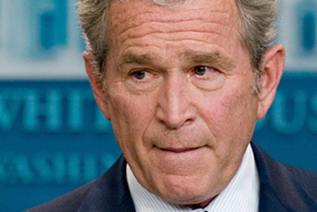 Bush less unpopular after time