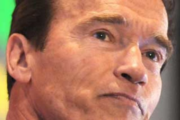 Love child crisis puts Arnie's movie comeback on hold