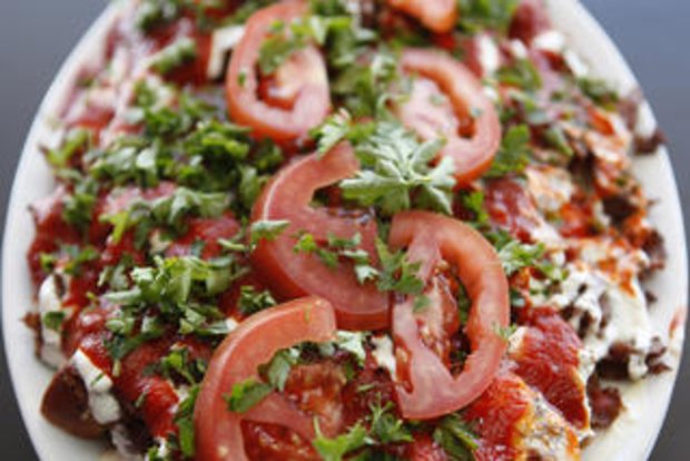 Three of a kind: Iskender kebabs