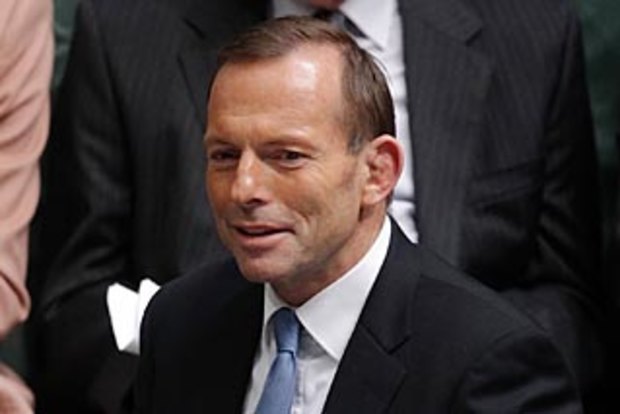 'Entirely modern man' Abbott scoffs at claims of women issues
