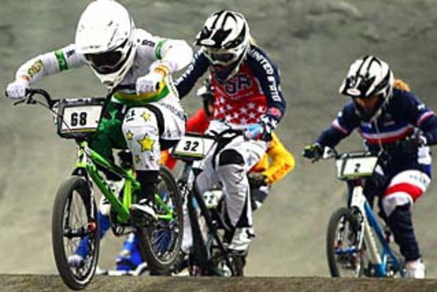 Australia's Buchanan wins BMX gold