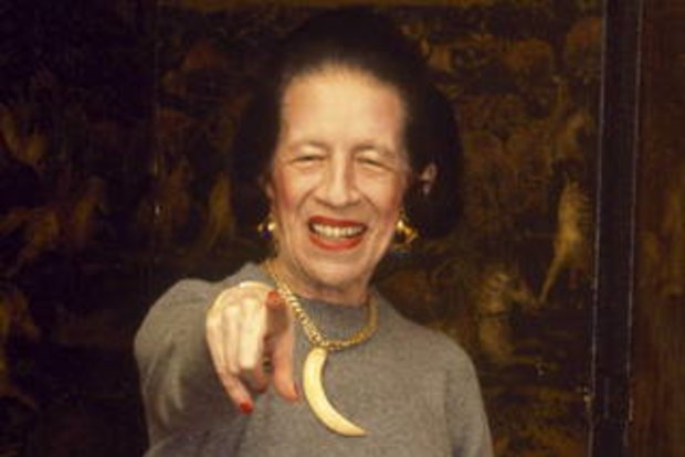 Fashion doyenne in all her glory