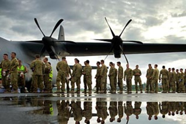 Australian troops leave East Timor to begin crafting its new beginning