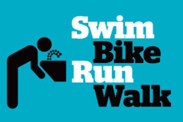 Swim, bike, run, walk