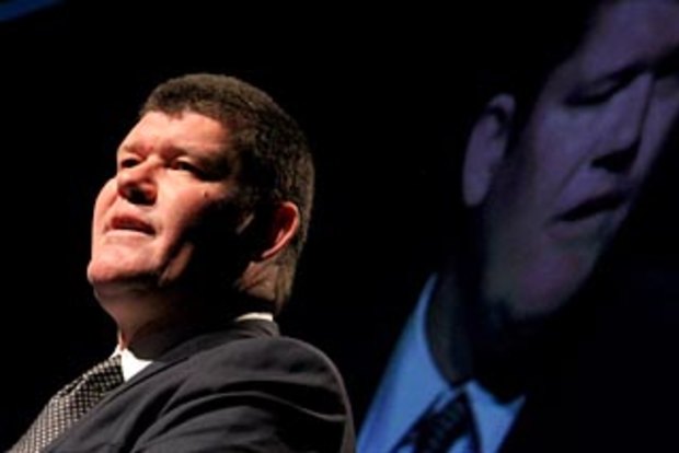 Like father, like son, James Packer means business