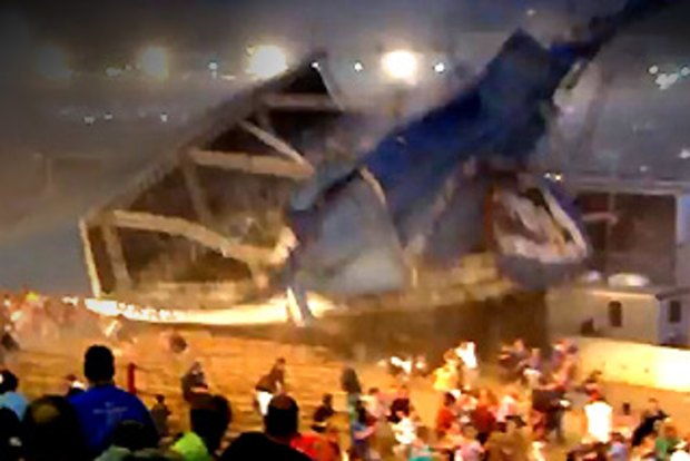 Fifth person dies after 'freakish' stage collapse