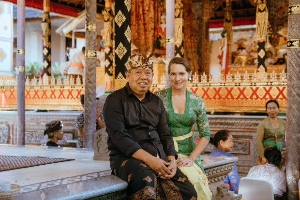 Eating out with the grand dame of Balinese cuisine