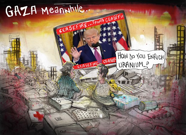 David Rowe cartoons for the Australian Financial Review June 2025