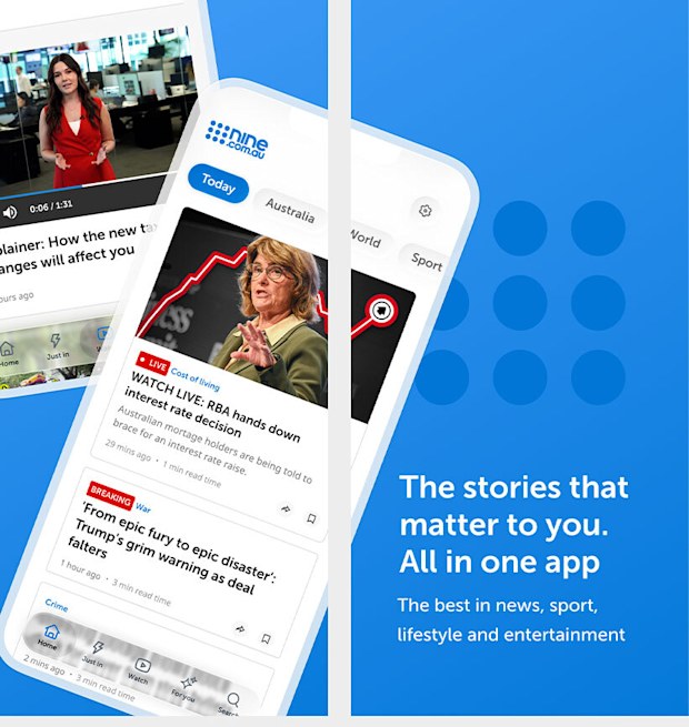 nine.com.au site changes | Nine.com.au